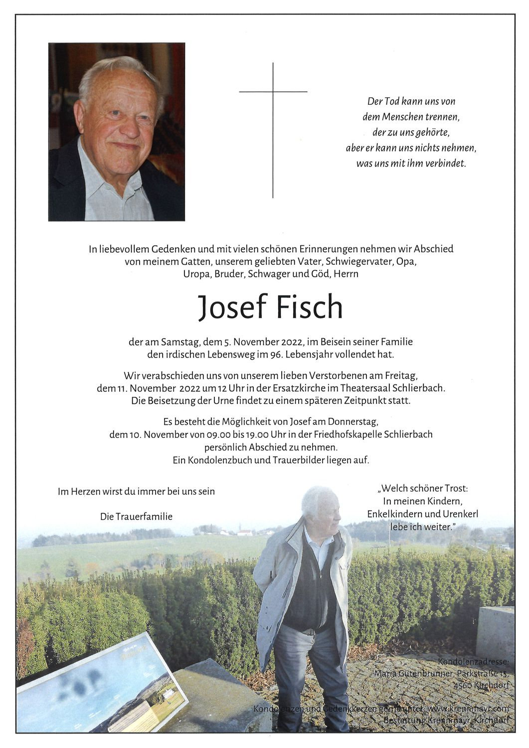 Todesfall Josef Fisch